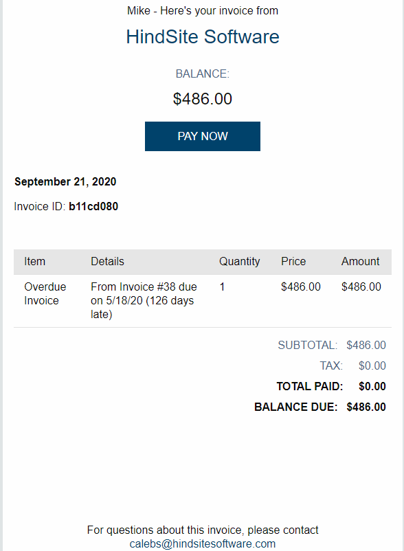 Sending Out Collection Letters