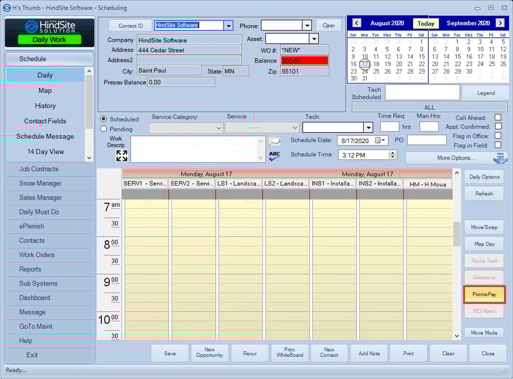 ProntoPay Setup and Usage