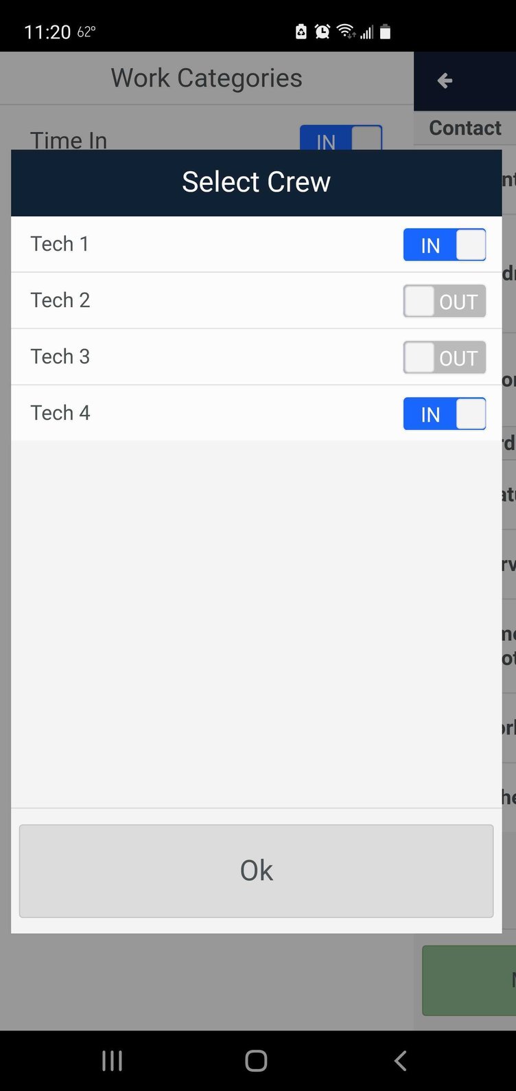 New Field App