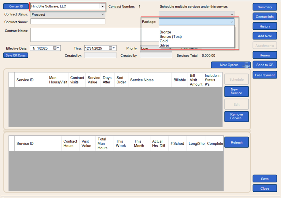 Job Contracts: Creating a Contract