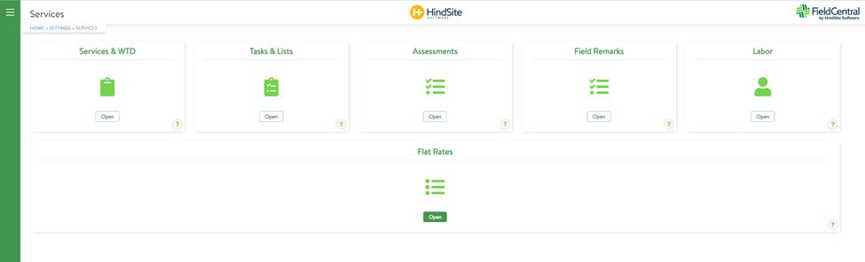 SETTING UP FLAT RATE PARTS