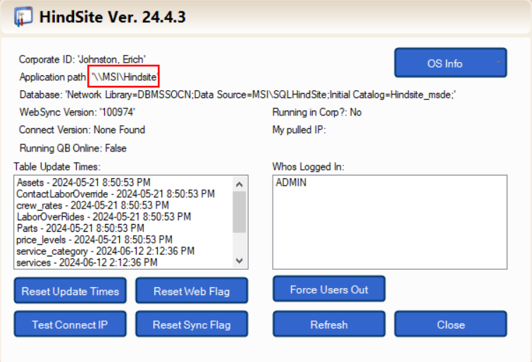 HindSite Client Installation Steps