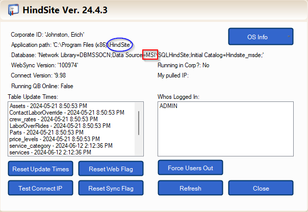 HindSite Client Installation Steps